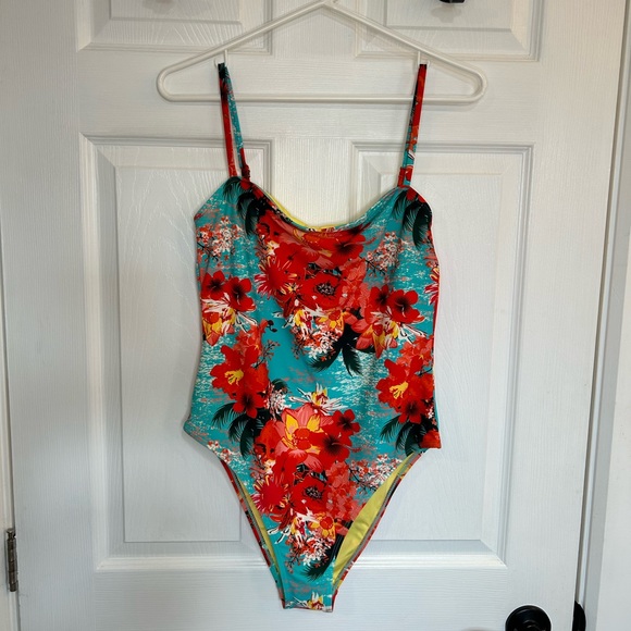 RELLECIGA | Swim | Relleciga One Piece Floral Bathing Suit | Poshmark